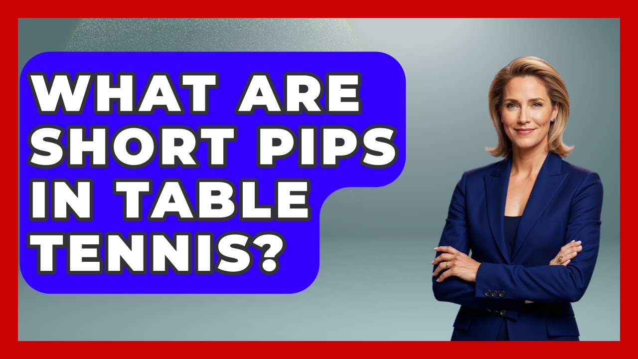 What Are Short Pips In Table Tennis? - Ping Pong Prodigy - YouTube