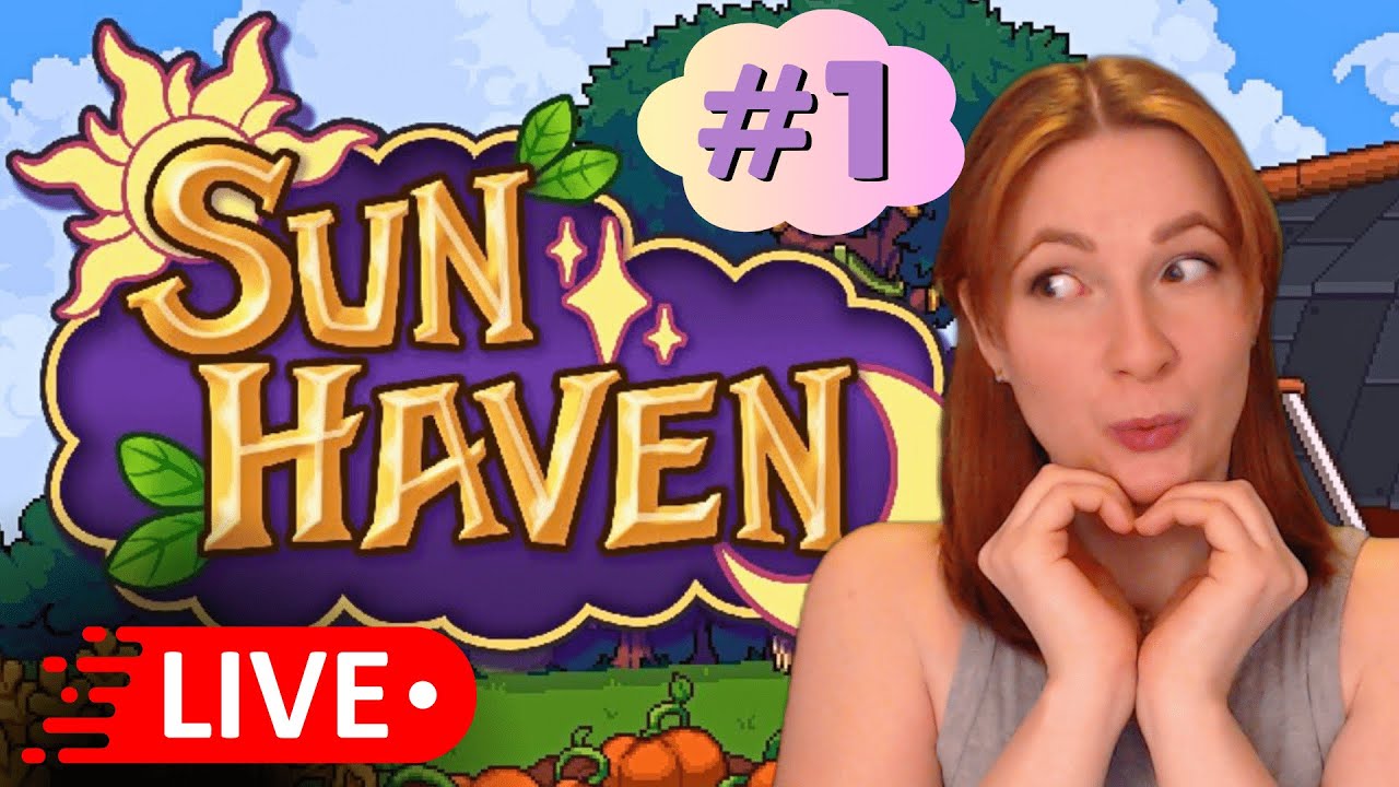 Excited for some cozy time! | First playthrough of Sun Haven #1 - YouTube