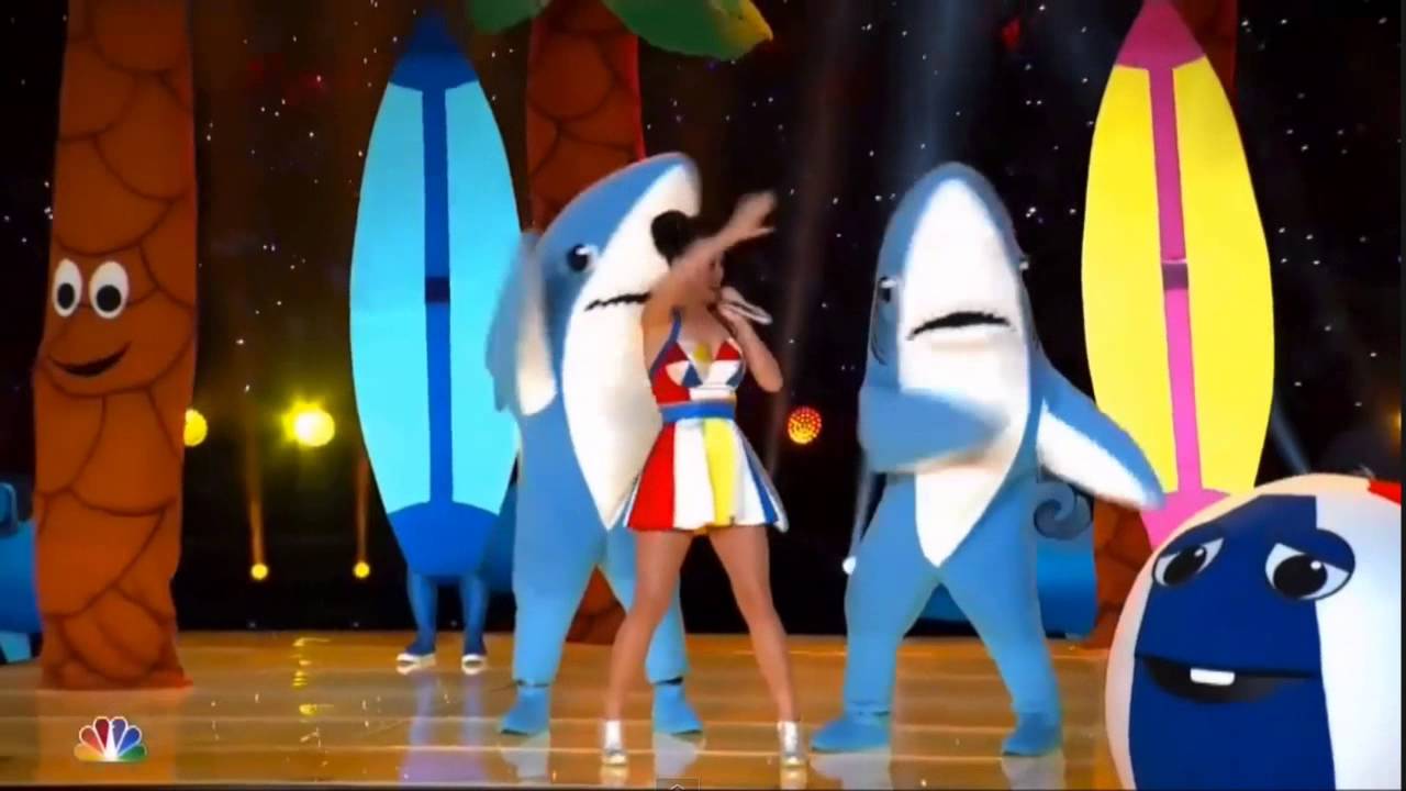 Katy Perry Shark Vine (Superbowl XLIX) - YouTube