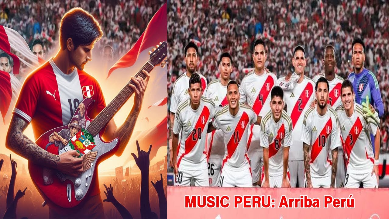 MUSIC PERU: Arriba Perú "Seleccion peruana de futbol" - YouTube