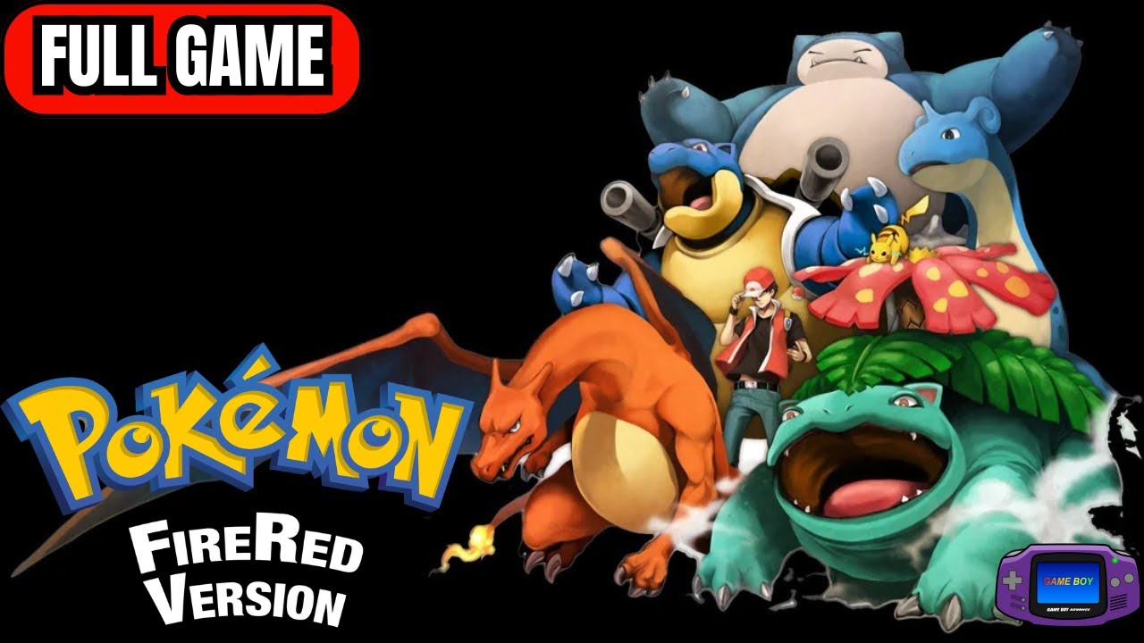 POKÉMON FireRed (GBA) Part 2 – Longplay [No Commentary] - YouTube