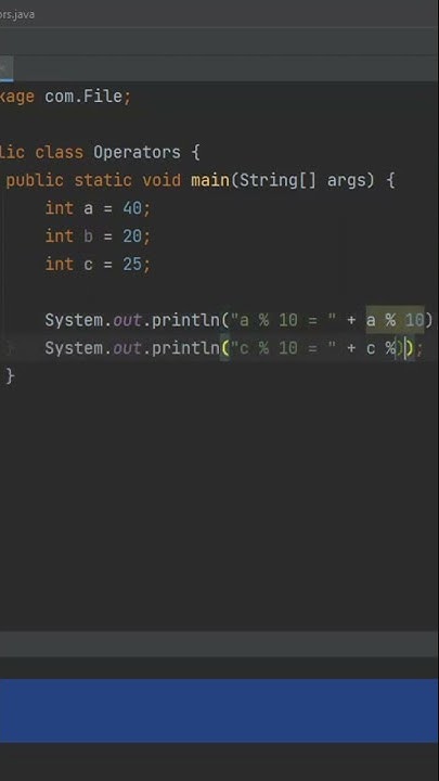 7 Операторы 1 часть Java Shorts программирование урокипрограммирования Operatorsinjava