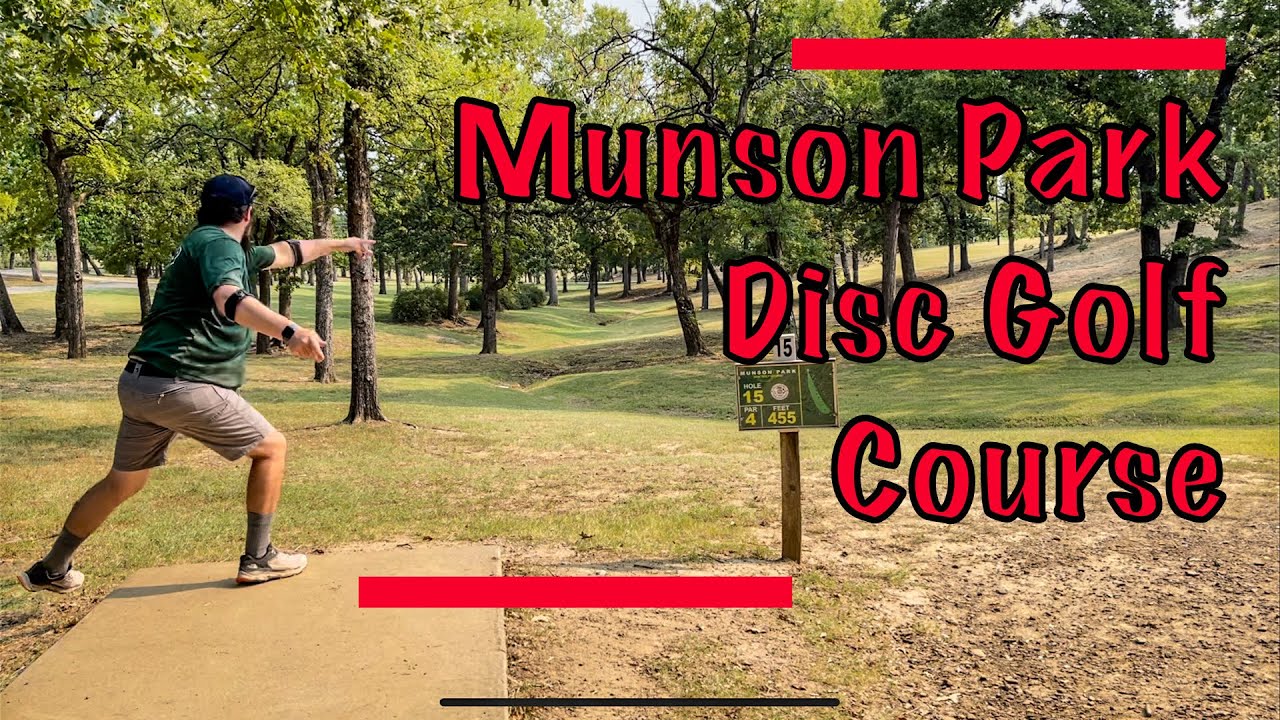 Muson Disc Golf Park in Denison Texas - YouTube