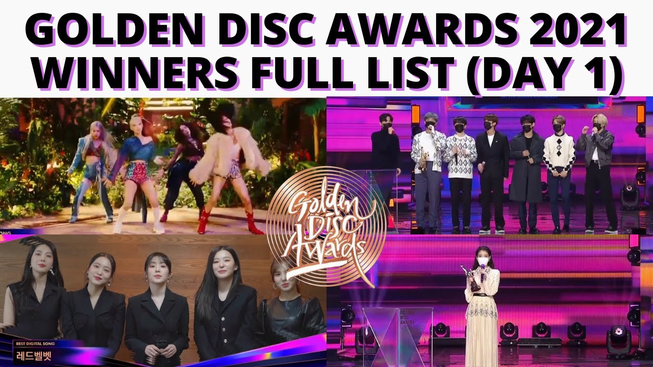 Golden Disc Awards 2021 Day 1 Winners Full List! - YouTube