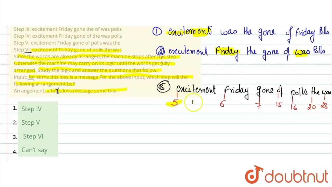 A word arrangement machine, when given an input line of words, rearranges them following a parti ...