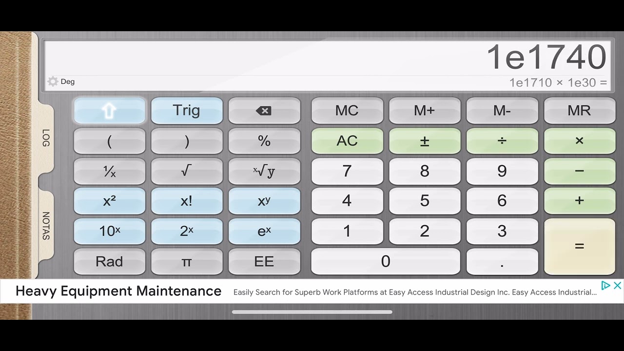 10^30 to 1 NNoNn - YouTube