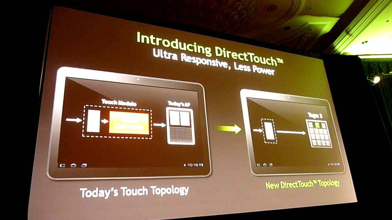 Nvidia Tegra 3 Direct Touch Demo - YouTube
