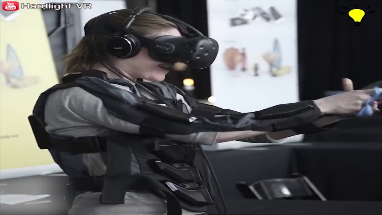 Hardlight VR Suit - YouTube