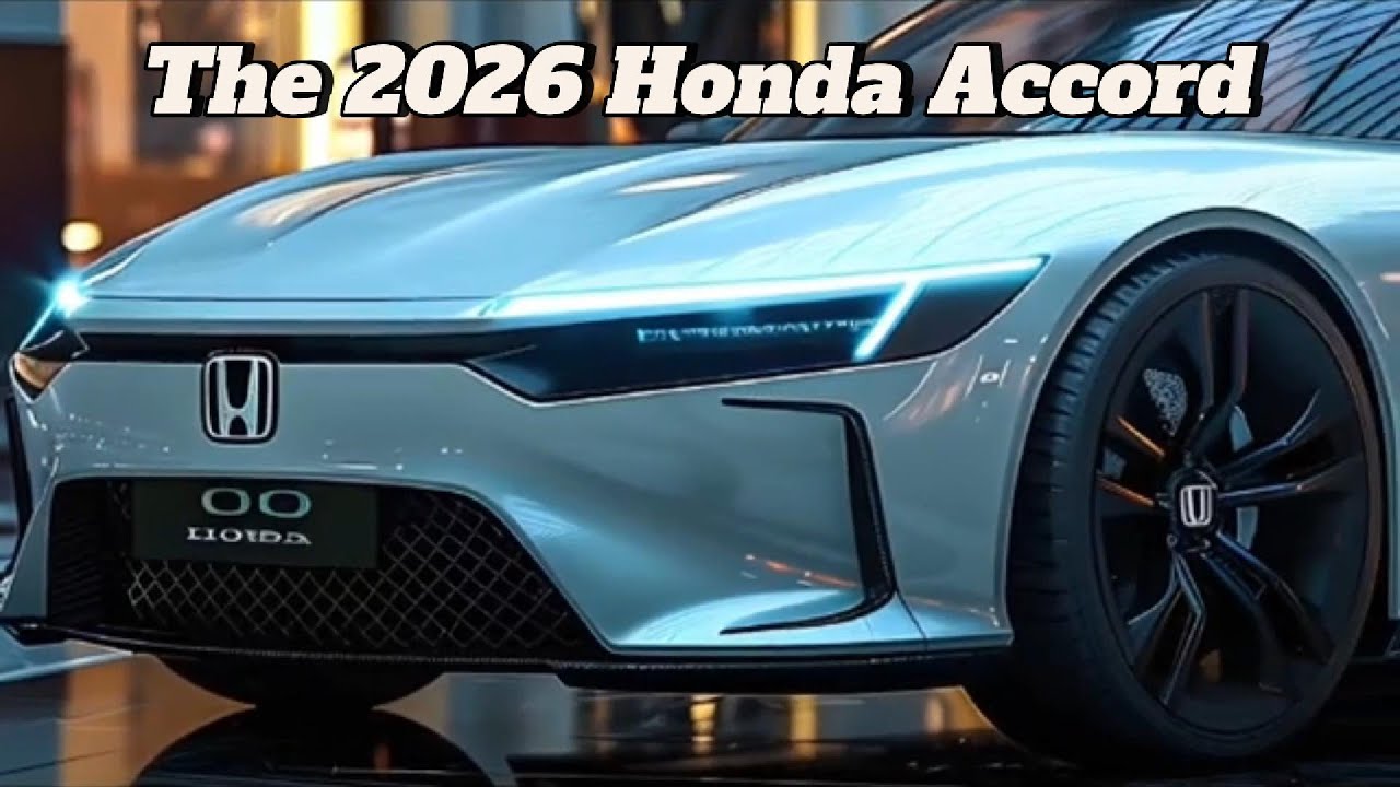 The New 2026 Honda Accord FIRST LOOK | Top Cars Review - YouTube