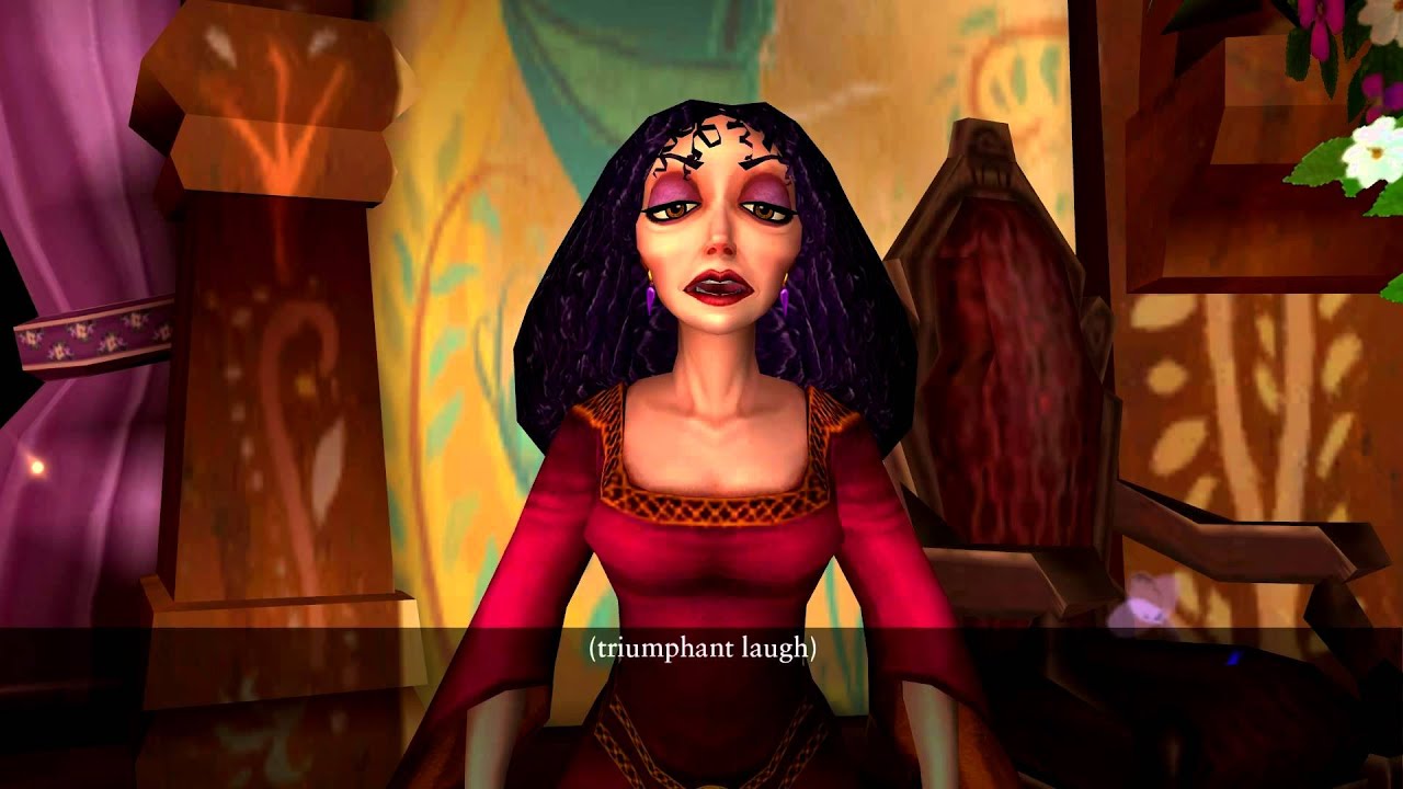 Tangled (PC Game) - Confrontation in the tower - YouTube