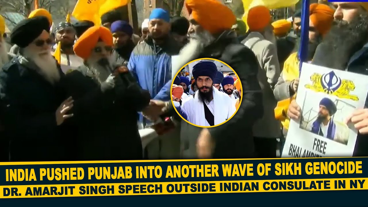 India Pushed Punjab Into Another Wave Of Sikh Genocide - Dr. Amarjit ...