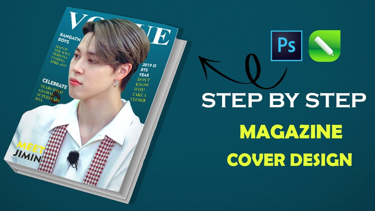 Magazine Cover Design in CorelDRAW [ Basic Concept Step-by-Step ...