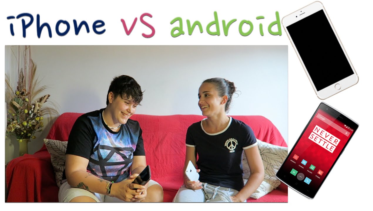 iPhone VS Android (La batalla definitiva) - YouTube