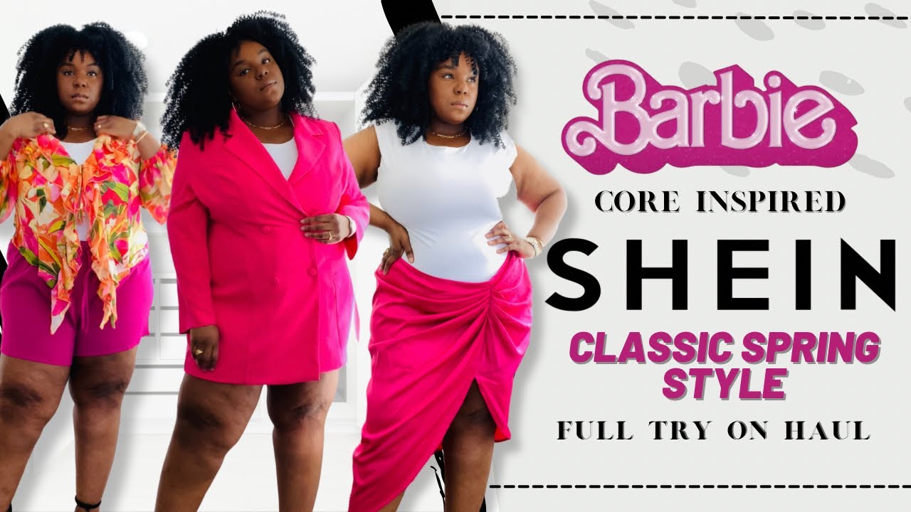 HUGE SHEIN BARBIE CORE INSPIRED TRY ON HAUL | SIZE 22 - 4X - YouTube