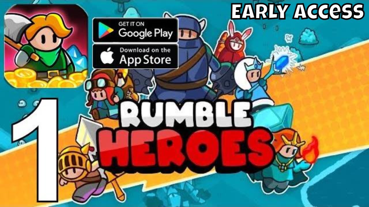 Rumble Heroes : Adventure RPG Part 1 (Early Access) Gameplay ...
