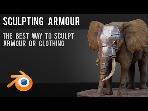 Sculpting Armour Workflow - YouTube