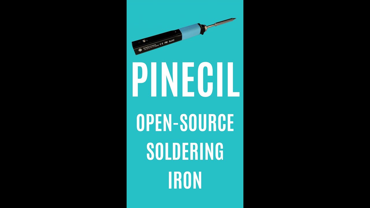 Pine64 Pinecil V2 Open-Source and Portable Soldering Iron - YouTube