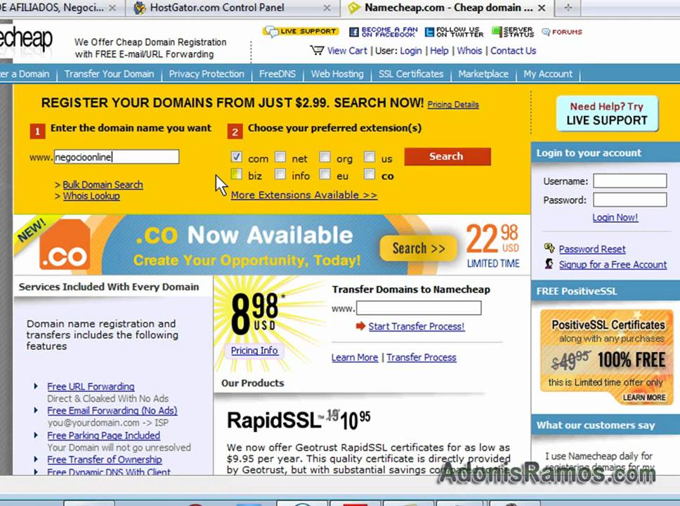 Como Usar El cPanel De HostGator - YouTube