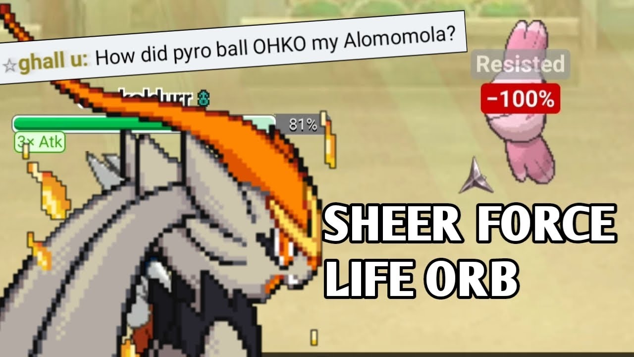 SHEER FORCE LIFE ORB CINDERACE IS STRONGER THAN LIBERO IN FRANTIC ...