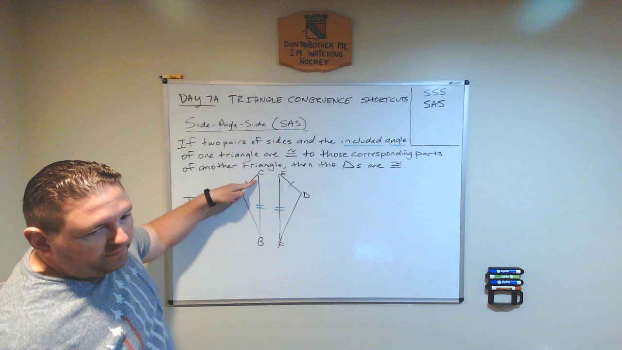 Day 7A Triangle Congruence Shortcuts - YouTube