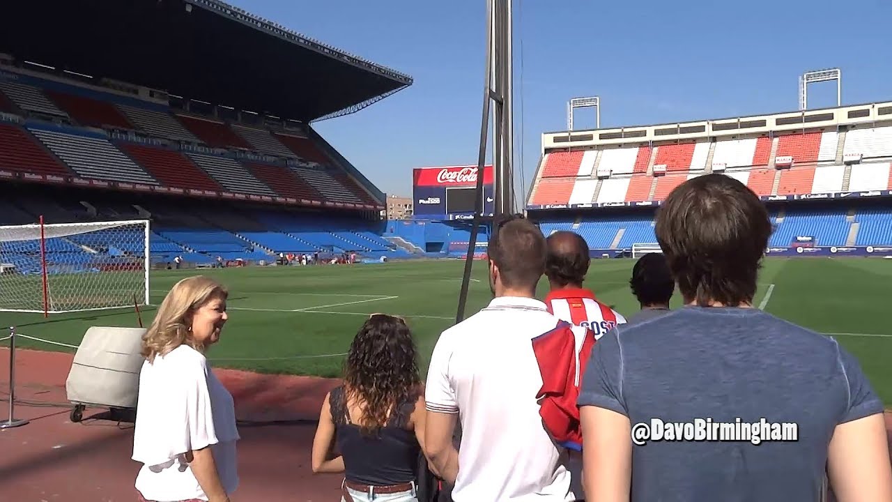 THE VICENTE CALDERÓN: Atletico Madrid's old stadium - YouTube