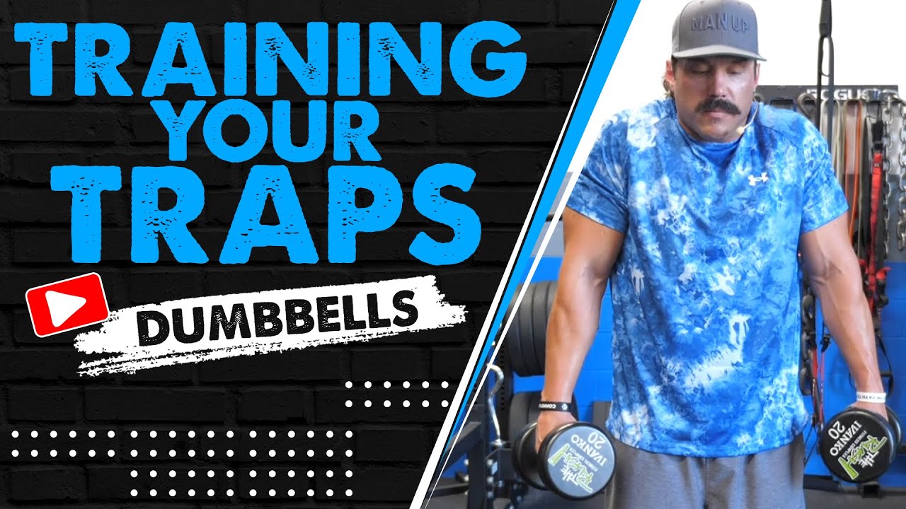 How To Train Your Traps Using Dumbbells 📣 WAKE UP YOUR TRAP MUSCLES ...