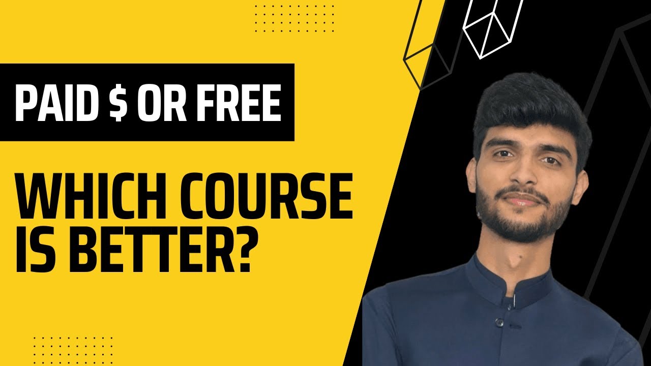 Watch this before taking any paid course| Free vs paid course ...
