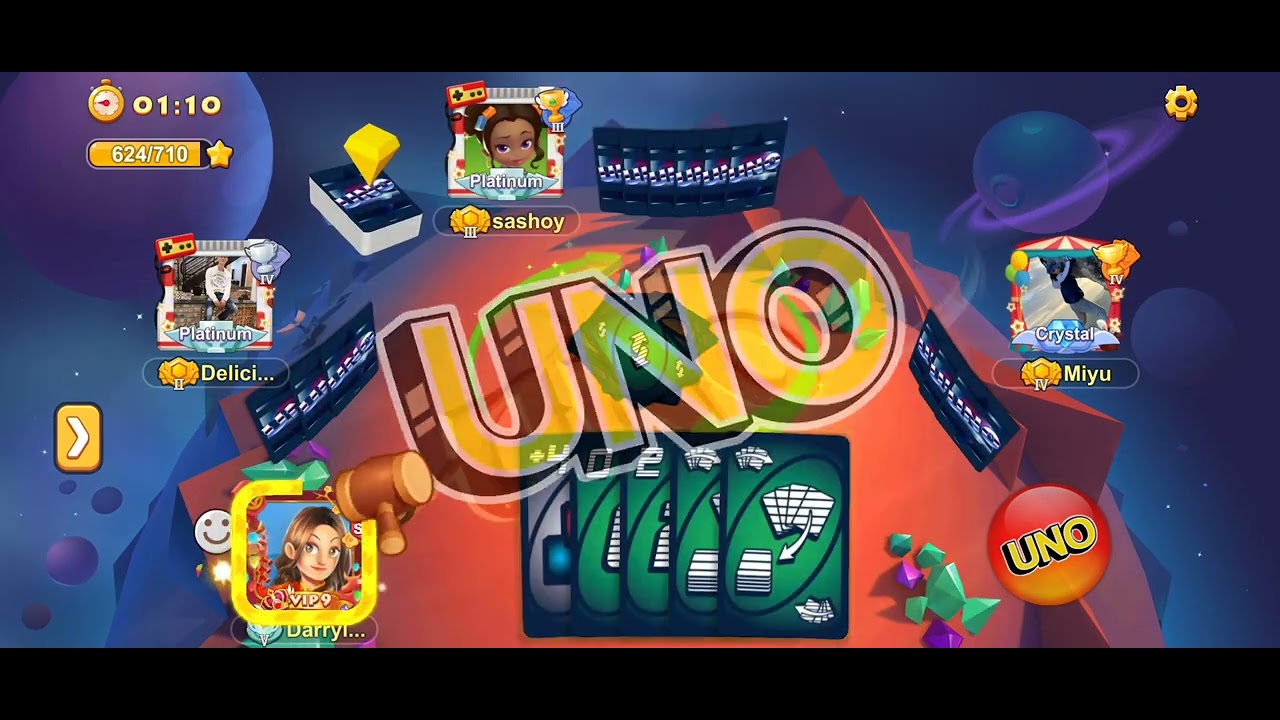 UNO! Mobile Game - Ranked Mode Season 12 Go Wild X2 #1 - YouTube