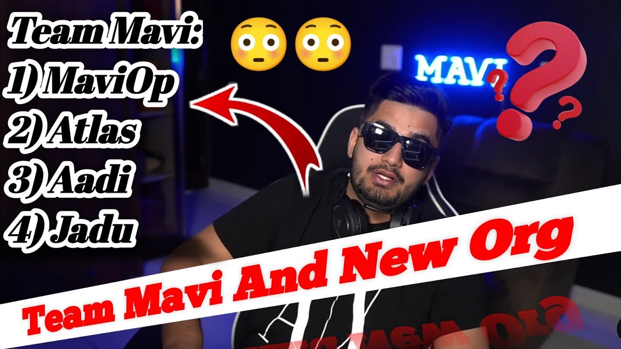 MAVI REVEALED TEAM MAVI PLAYERS | TEAM MAVI LINEUP | TEAM MAVI #bgmi # ...