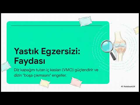 Diz Kireçlenmesi, Sıvı Kaybı ve Menisküs Hassasiyetinde Hareket Konforu: Evde 4 Temel Uygulama 🦵✨