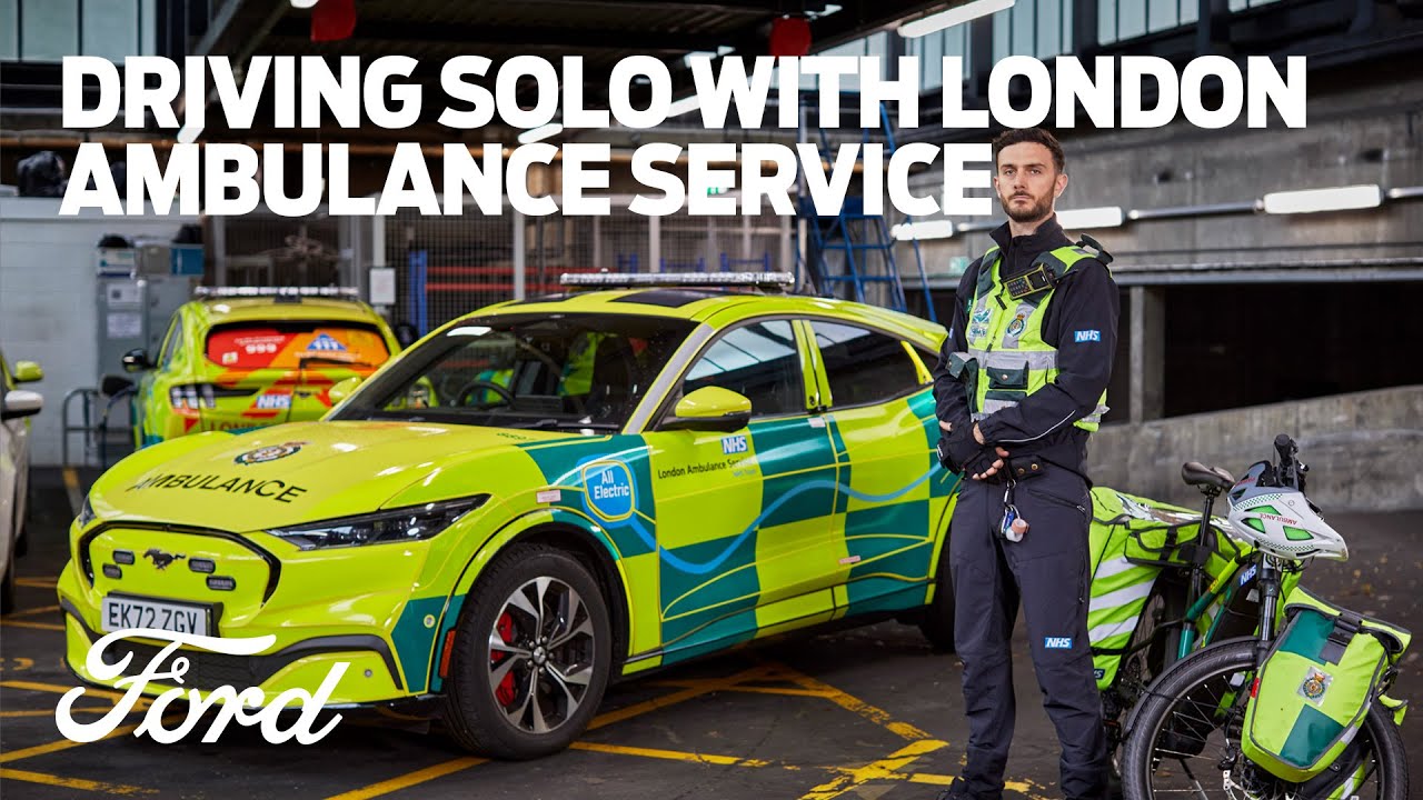 Emergency Response with Ford Mustang Mach-E Converted Ambulance - YouTube