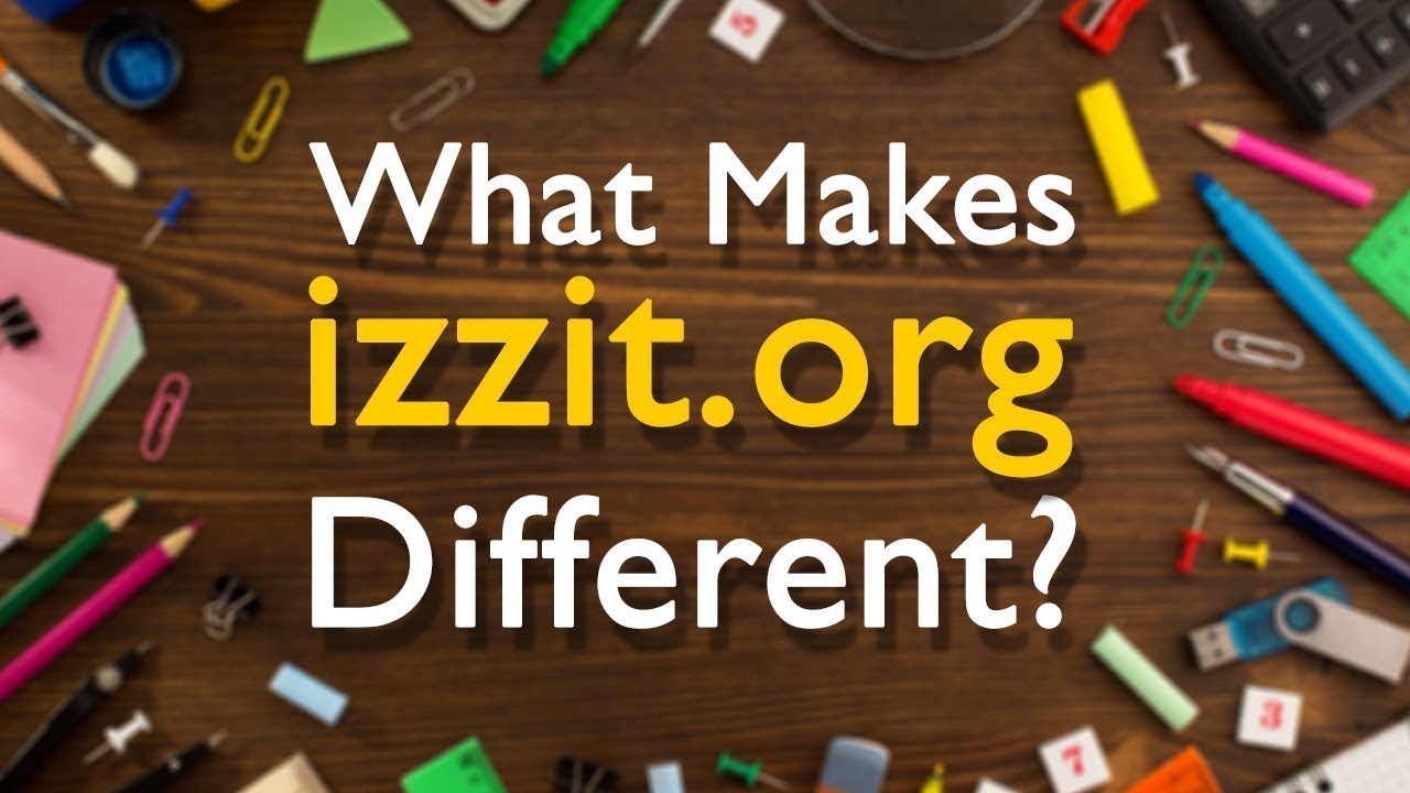 What Makes izzit.org Different? - YouTube