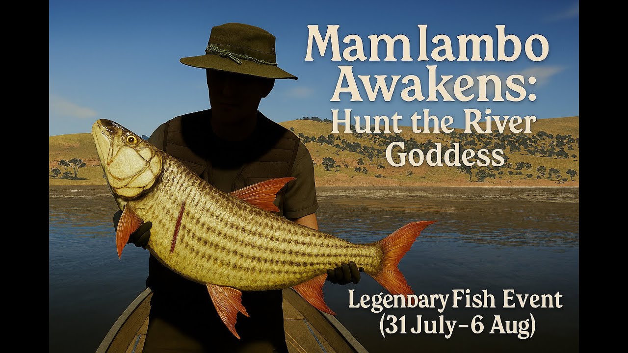 Mamlambo Awakens: Hunt the River Goddess | Legendary Fish Event (31 ...