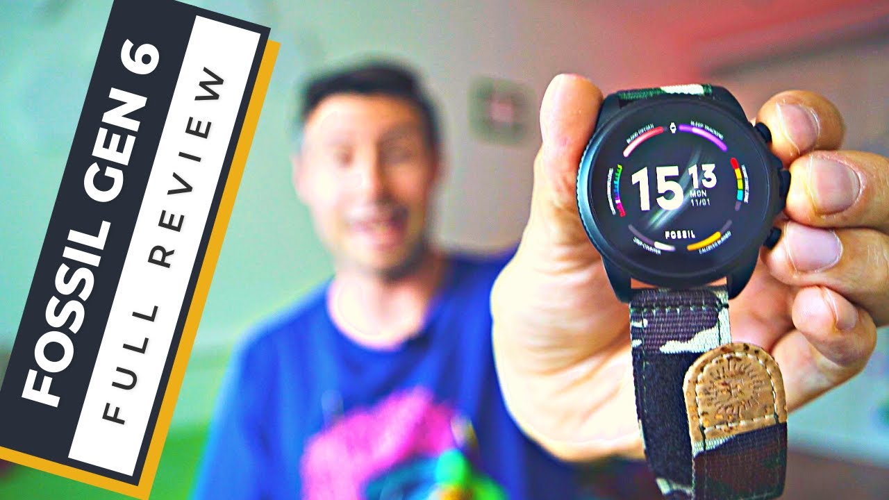 Fossil Gen 6 Review: Premium Design, Acceptable Software, Poor Battery Life... - YouTube