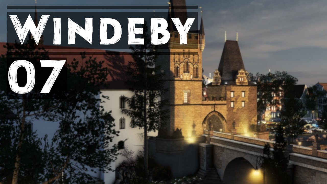 Oldtown Bridge "Heinrichsbrücke" - Cities Skylines: Windeby - 07 - YouTube