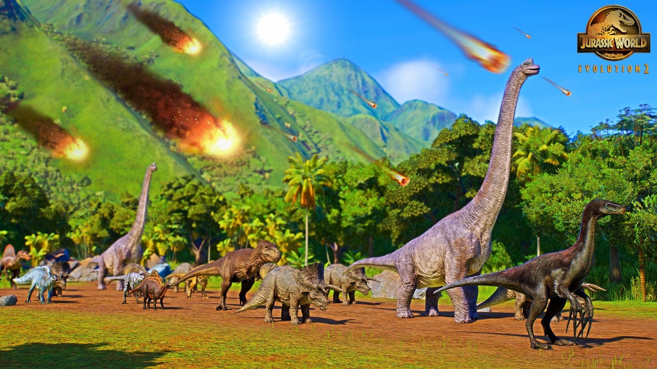 All DINOSAURS Escape From METEOR EXPLOSION, Death in ISLA NUBLAR ...