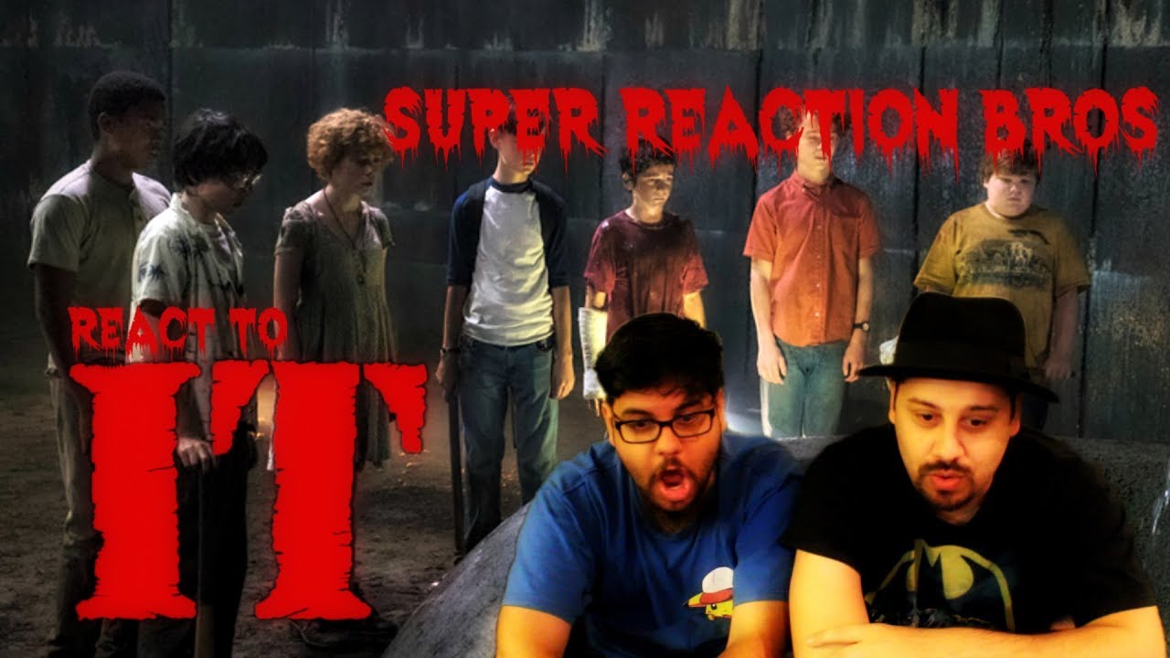 SUPER REACTION BROS REACT & REVIEW It Official Trailer!!!! - YouTube