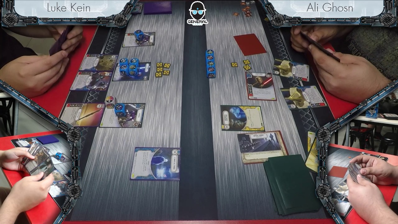 Star Wars Destiny Throwdown 1: Luke Kein vs Ali Ghosn - YouTube