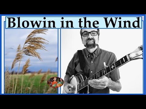 How to Play Blowin In The Wind on Banjo - YouTube