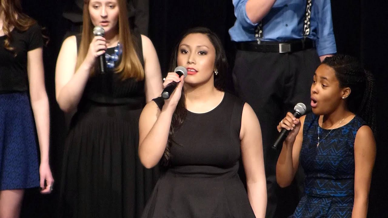 Miranda Garcia sings "Georgia on my mind" with the Syncopation Choir in ...