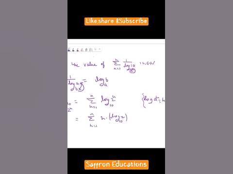 Logarithms। Important । Concept Overview - YouTube