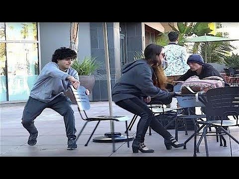 Chair Pulling Prank in Birmingham!!!