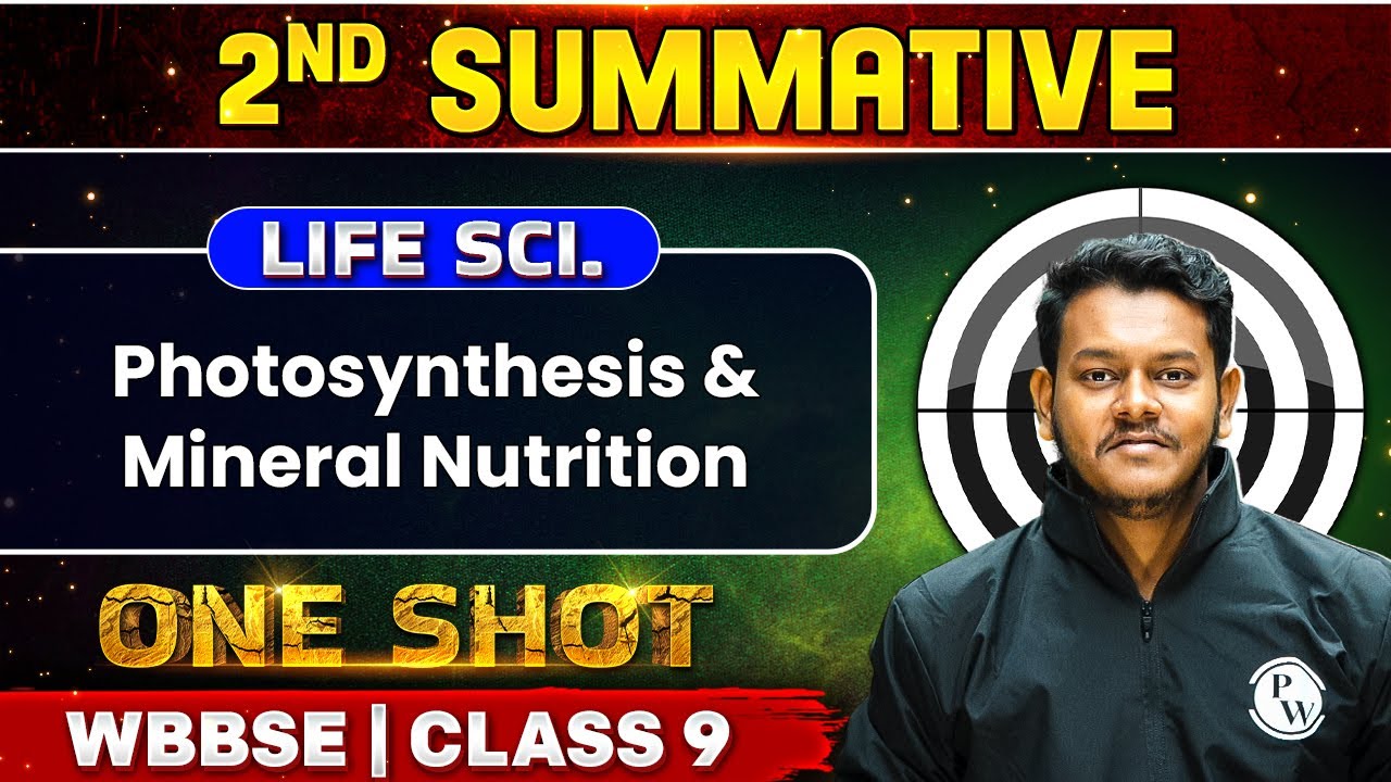 Photosynthesis & Mineral Nutrition In One Shot | Life Science | WBBSE ...