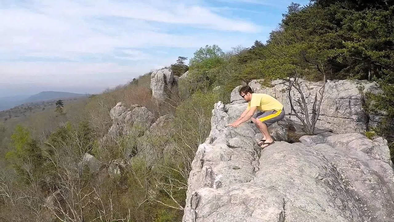 Some of us are trying to focus here! A climbing trip to Sand Rock, AL ...