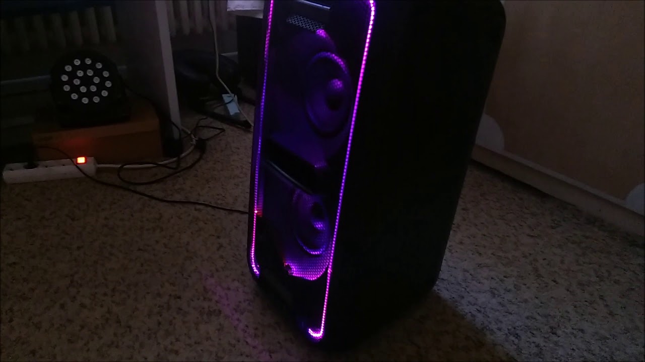 Sony GTK-XB7 test bass music 🎵 - YouTube