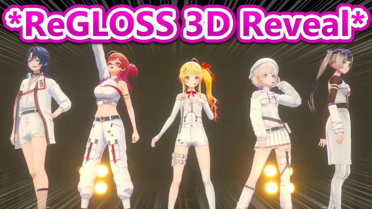 ReGLOSS Finally Reveals Their 3D Outfit All Together... - YouTube