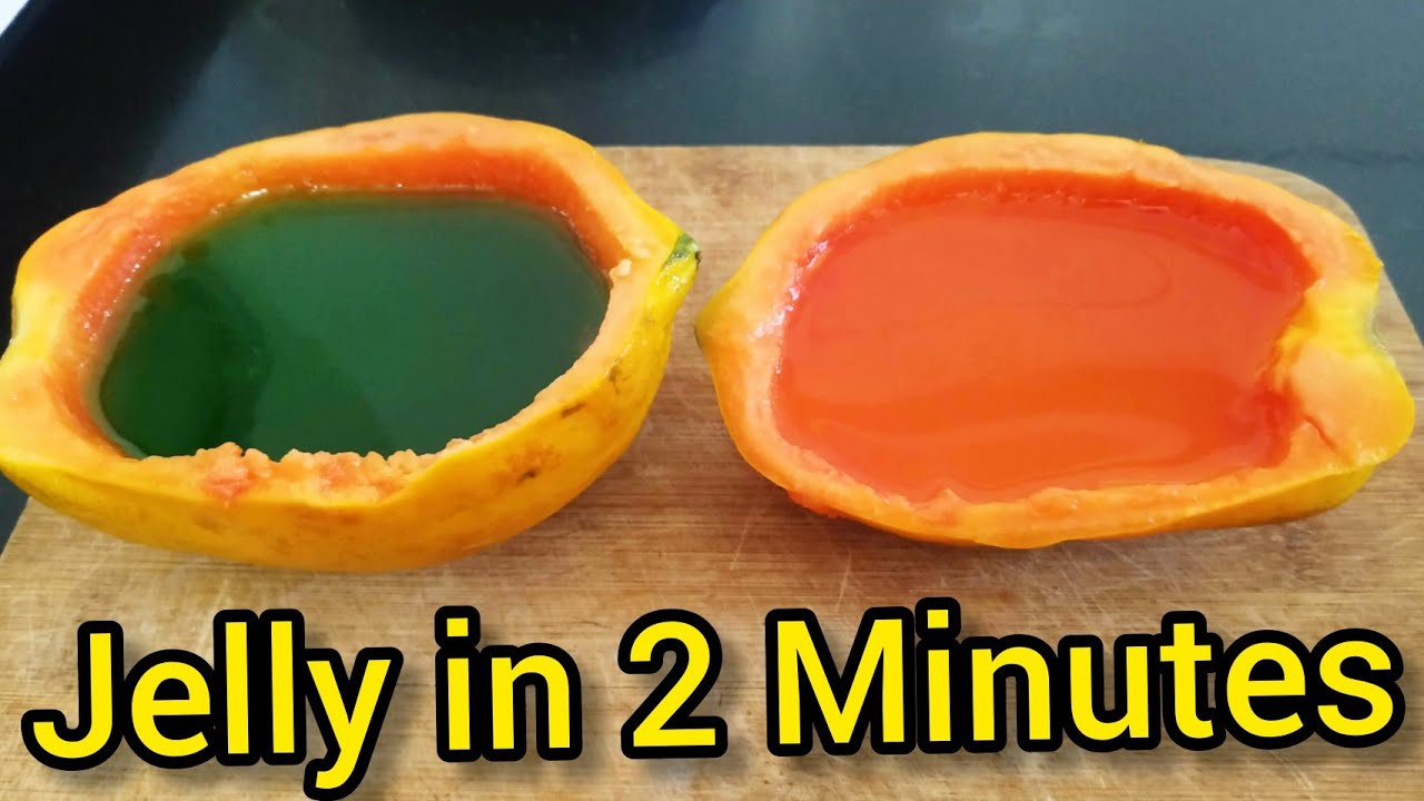 How To Make Perfect Jelly At Home | Homemade Jelly Recipe |Very Easy ...