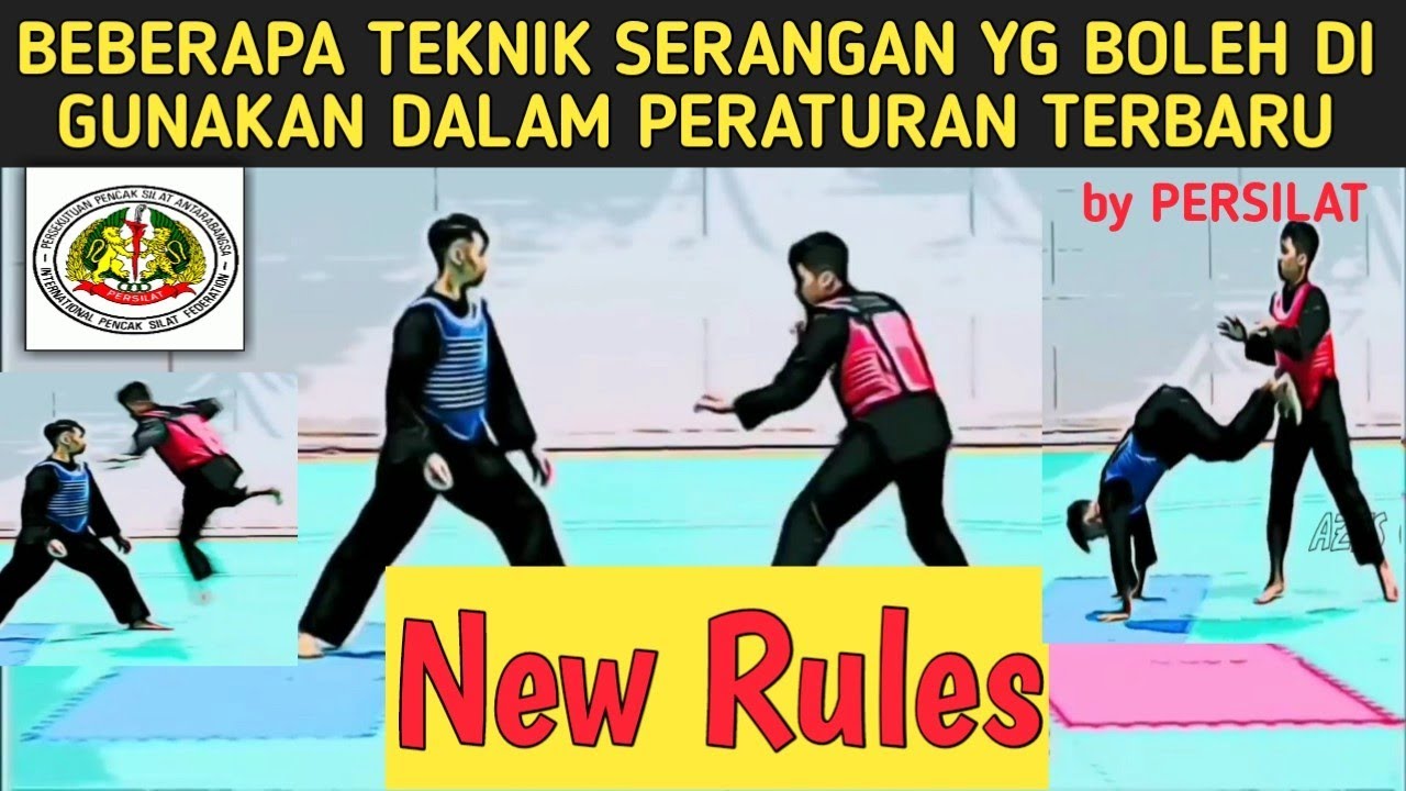 PERATURAN PERTANDINGN PENCAK SILAT dari PERSILAT - YouTube