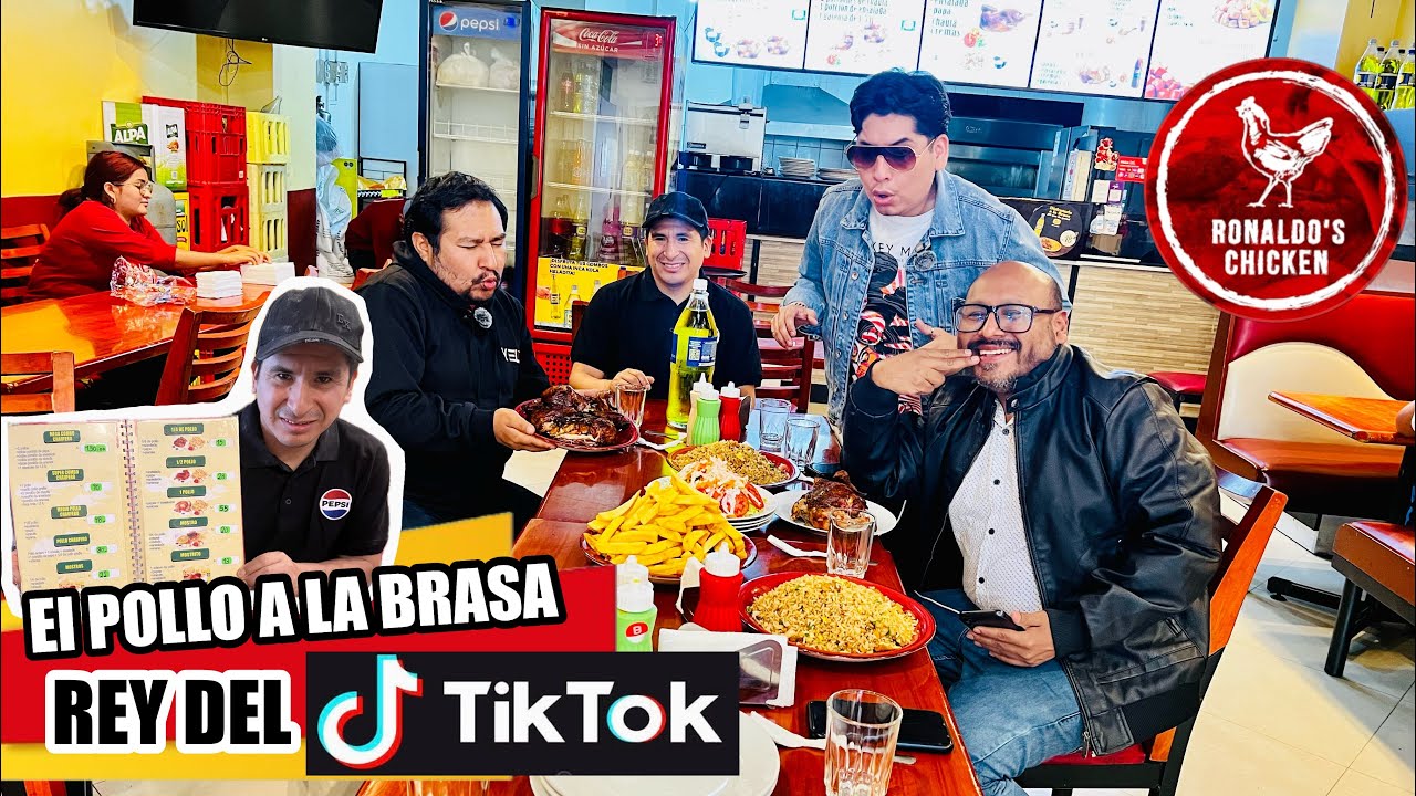 POLLO A LA BRASA “REY DEL TIK TOK” ⁠@totalmenteaficionados3163 #comida ...