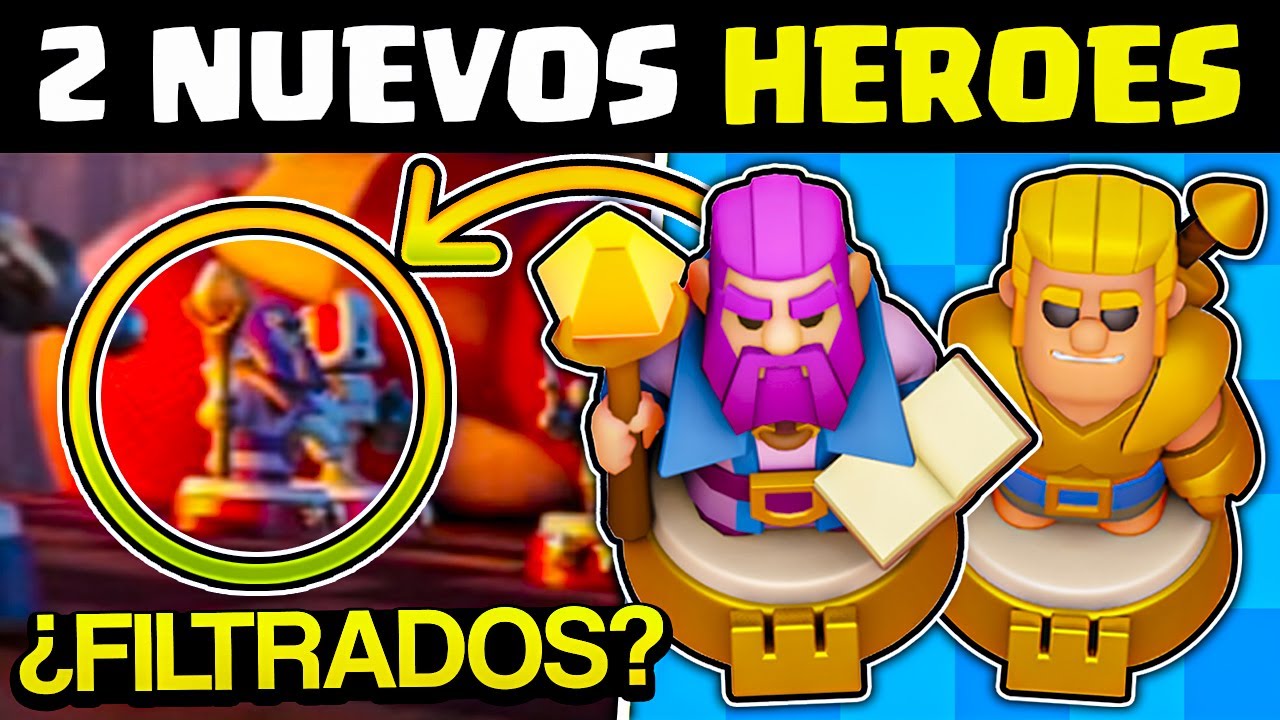 Se han "FILTRADO" 2 NUEVOS HEROES en CLASH MINI 🎁 ¿Cuándo salen? - YouTube